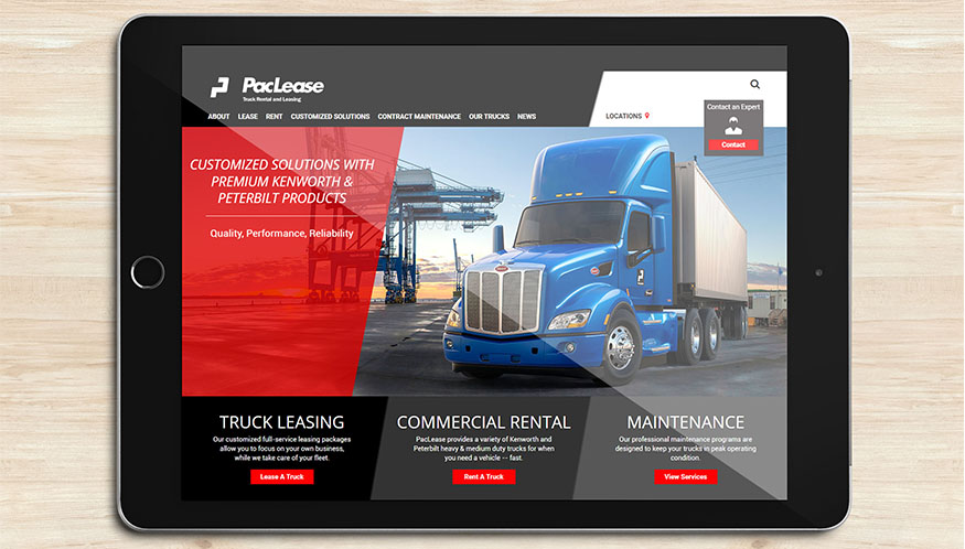 PacLease Launches New Web Site