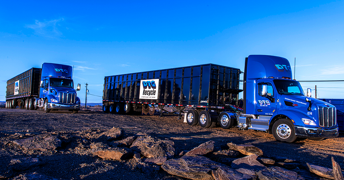 DTG Recycle: Turning Debris into Useable Products with Peterbilts from ...