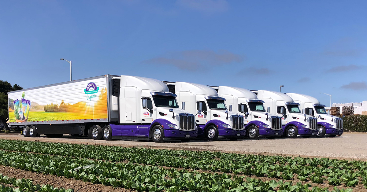 The Bonipak Label Means Fresh Produce; Leased Trucks from PacLease Help ...