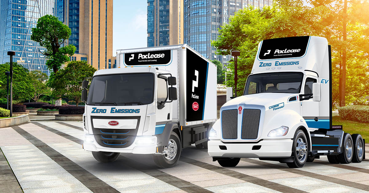 EV Trucks are Here; PacLease is Ready