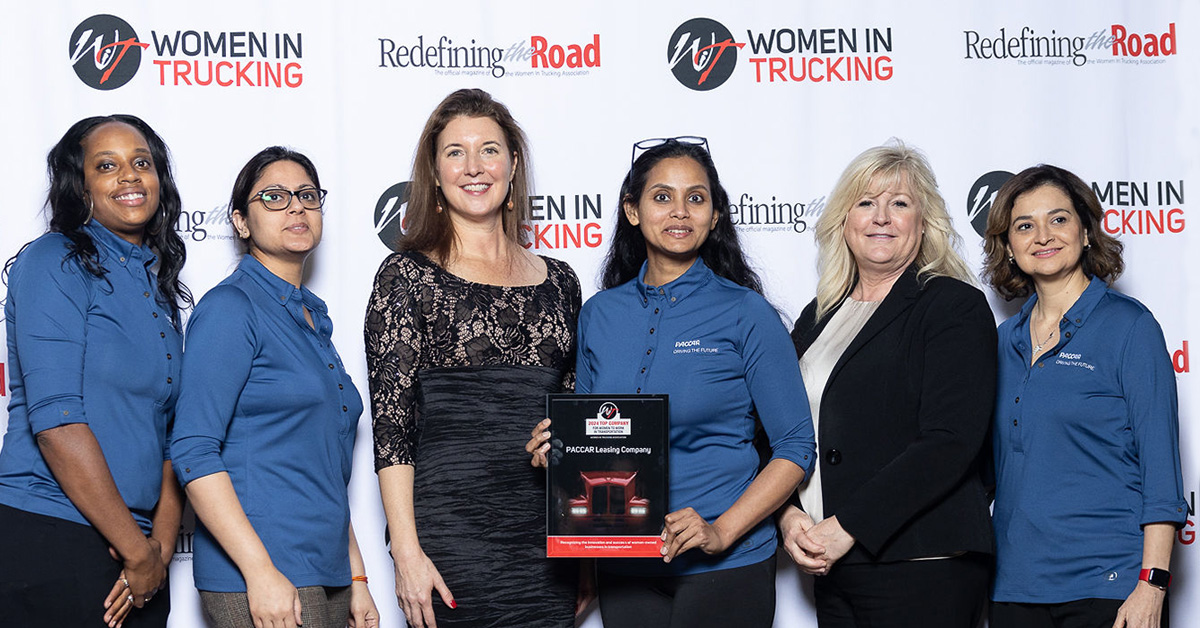 PacLease Named 2024 Top Company for Women to Work in Transportation